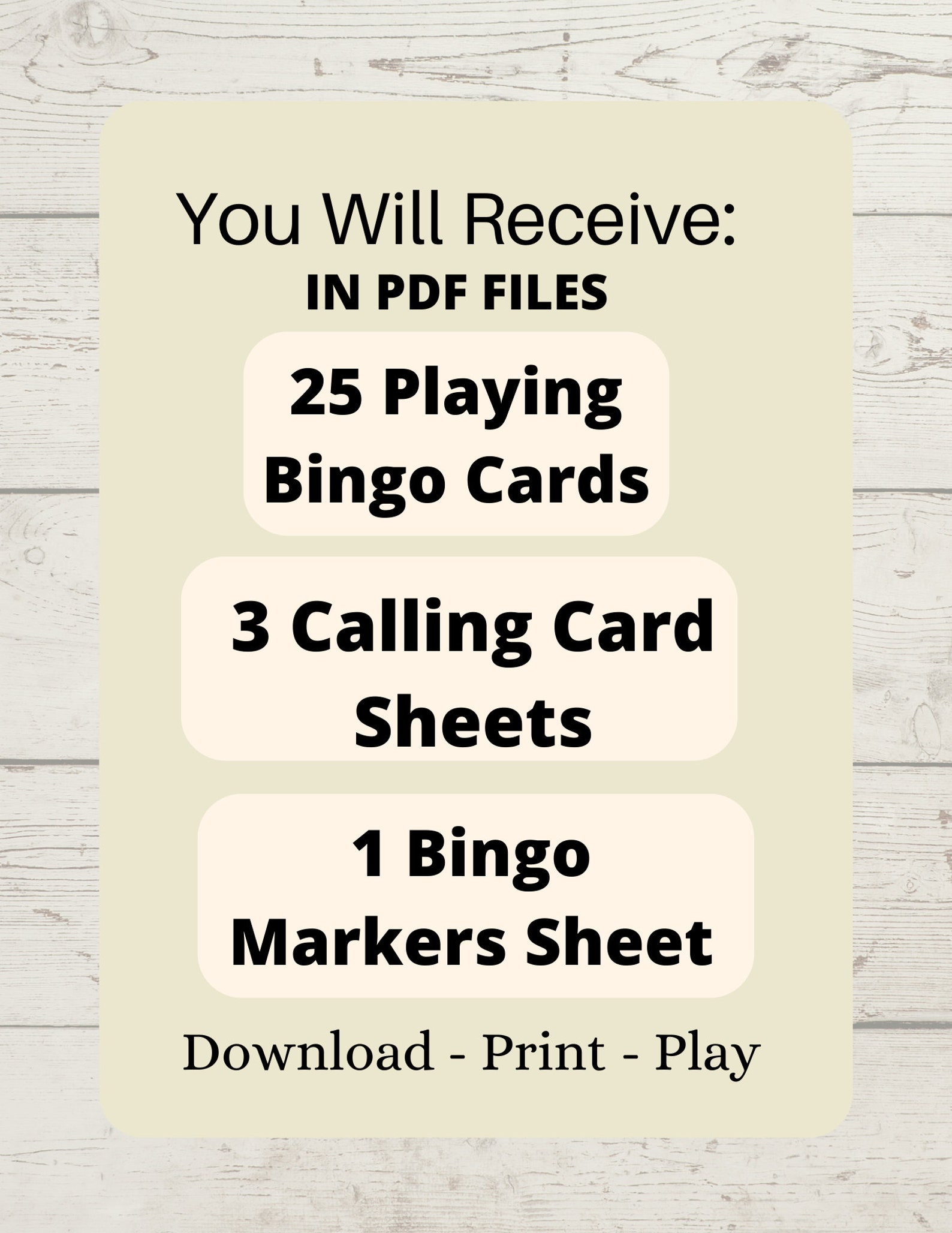 Frogs Printable Large Bingo Cards, Bingo Game Bundle to Play/instantly ...
