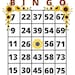 Sunflower Bingo Game, Bingo Game Bundle to Play, Sunflower Bingo Cards ...