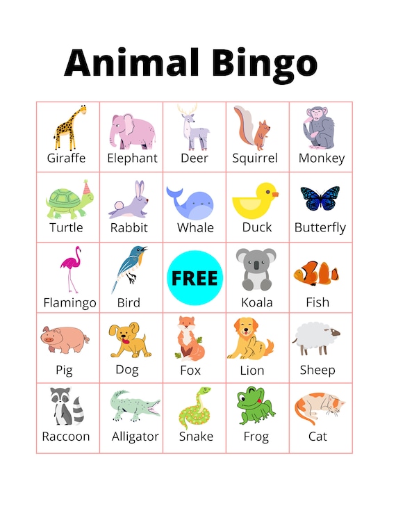 Animal Adaptations Bingo Game! Printable & Digital (Google Slides)!🥮 ...
