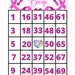 Printable Large Bingo Cards With Numbers,bingo Game Bundle to Play ...