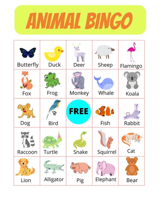 Plantilla De Bingo Para Bebés Para Imprimir