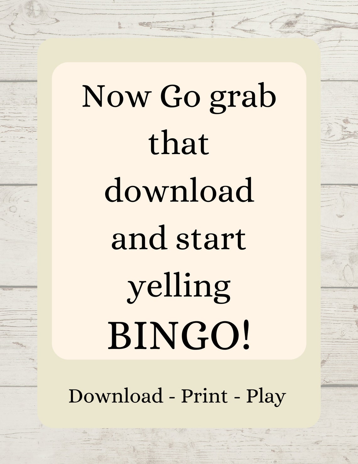 Printable Large Bingo Cards With Numbers,bingo Game Bundle to Play ...