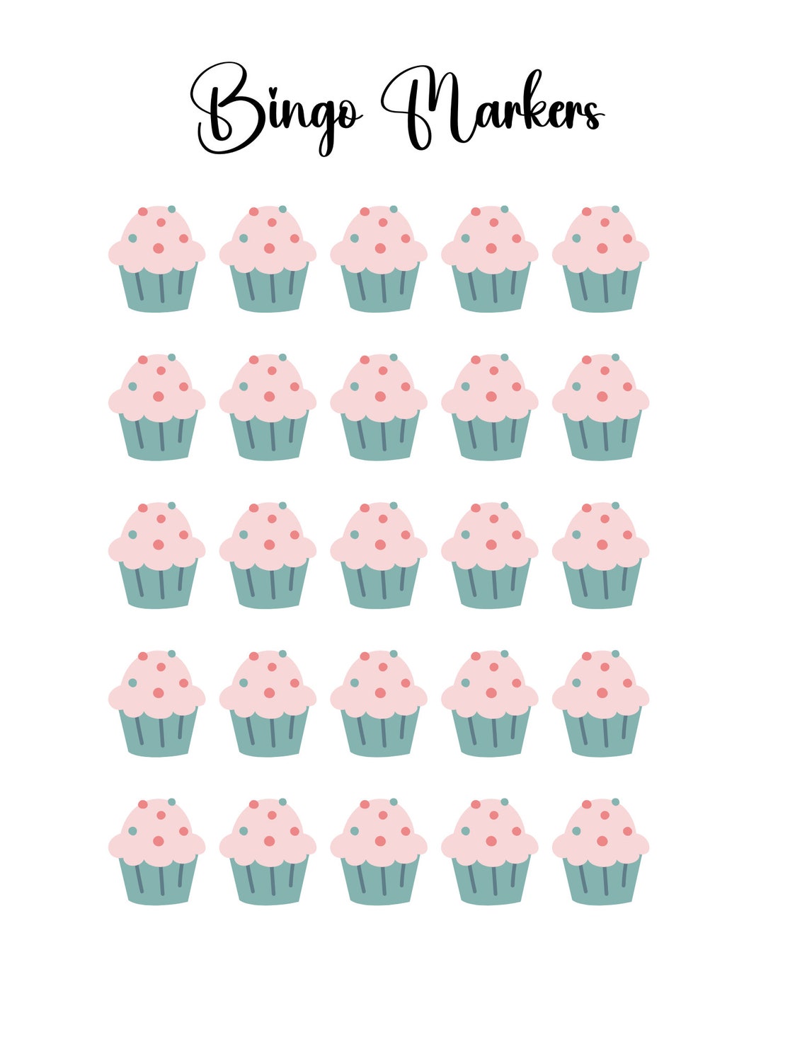 Birthday Bingo Game for Children Play Bingo Instantly With - Etsy