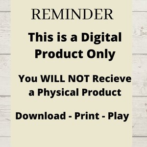 Checkers Instant Download Game, Checkers Printable Game, Mini Checker ...