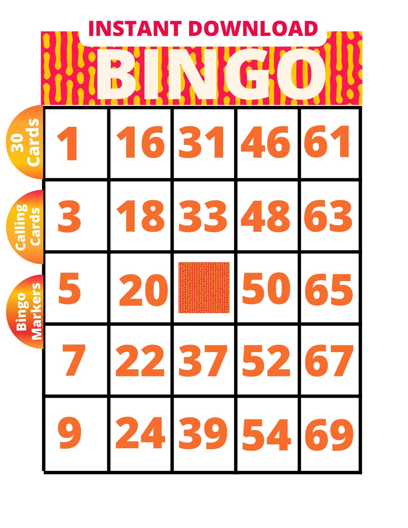 Play Bingo Instantly With Animal Bingo Boards, Print and Play Bingo ...