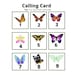 B143-bingo Card Game With Butterflies/bingo Game Bundle to Play/instant Butterfly Bingo ...