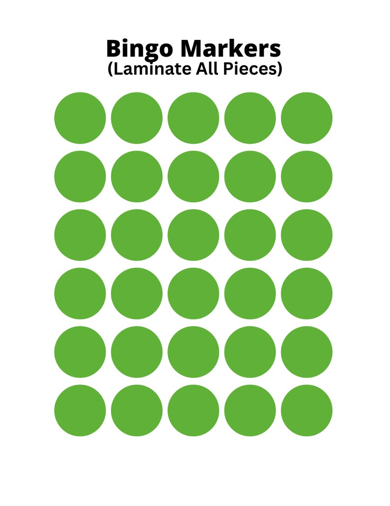 Turtle Bingo Game for Children and Adults, Bingo Game to Download ...