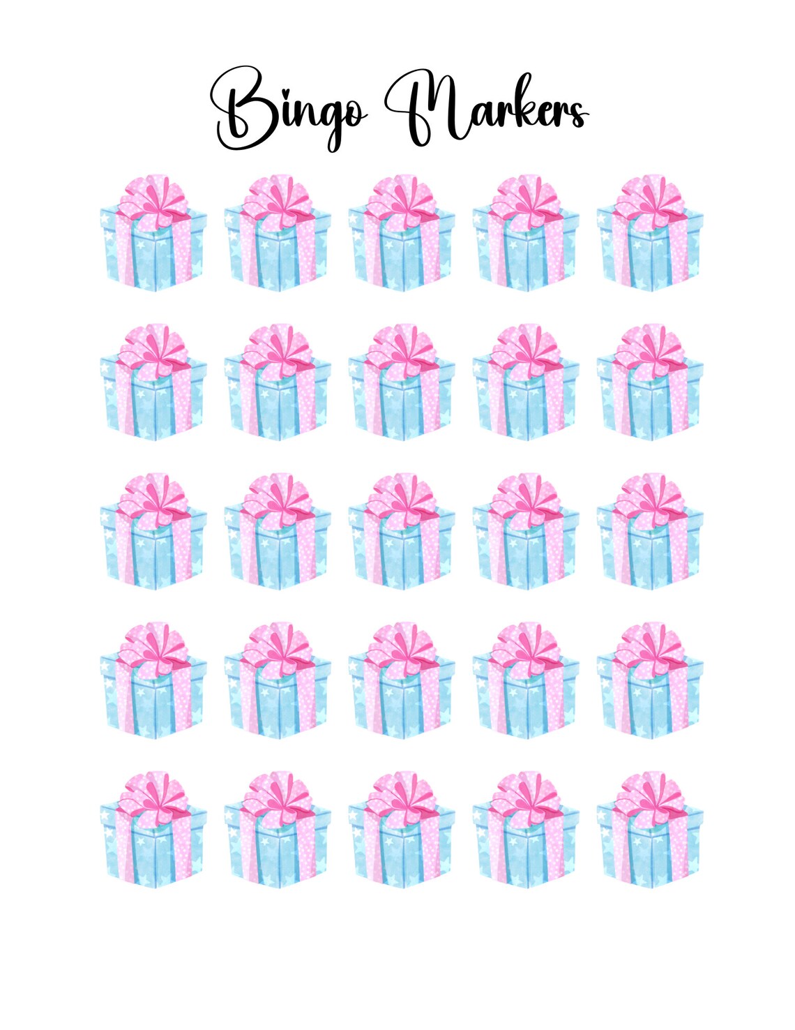 Birthday Bingo Cards, Birthday Bingo for Kids, Birthday Bingo Printable ...