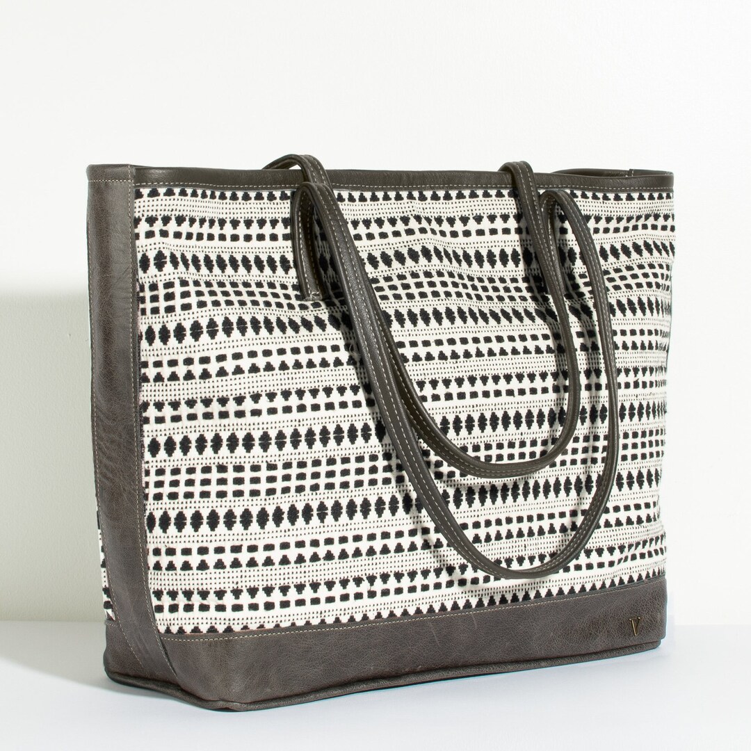 Abstract Checkers - Vienna Tote - Etsy