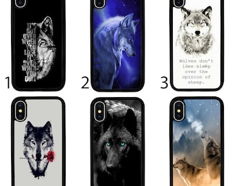Wolf Phone Case | Etsy