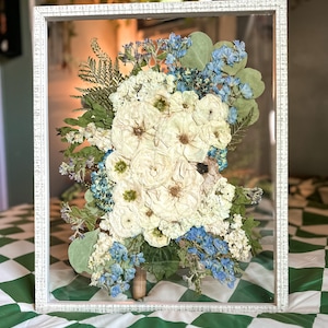 16x20 Glass on Glass | Custom Pressed Flower Preservation | Pressed ...