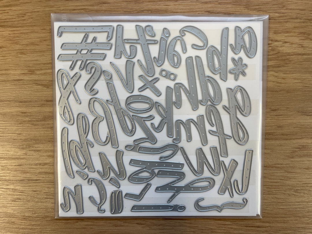 Stampin Up! Hand Lettered Prose Dies - Retired (new) - Etsy UK