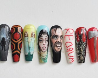 Shining Nail Sticker - Etsy