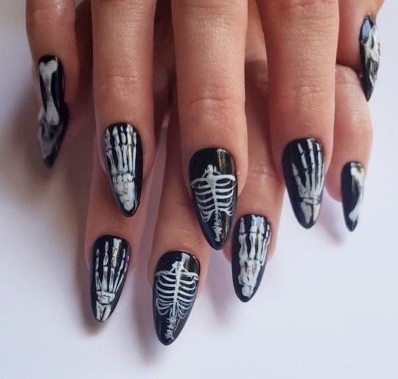 Skeleton Nails