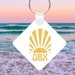 OBX Sunburst Keychain | Pogue Life, P4L, OBX North Carolina, Outer ...