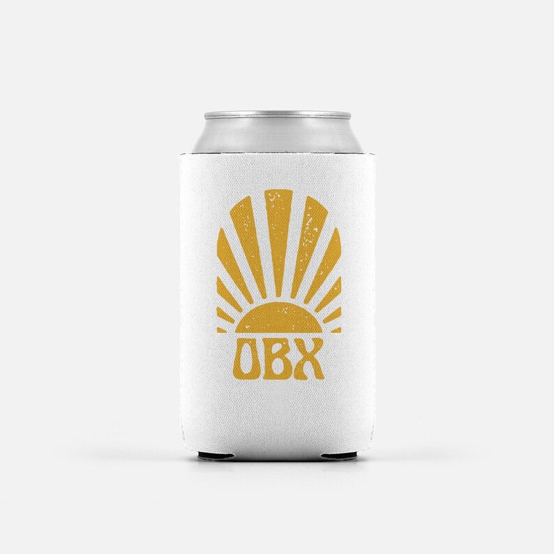 OBX Sunburst Can Cooler | Outer Banks Koozie | OBX, Pogue Life, P4L ...