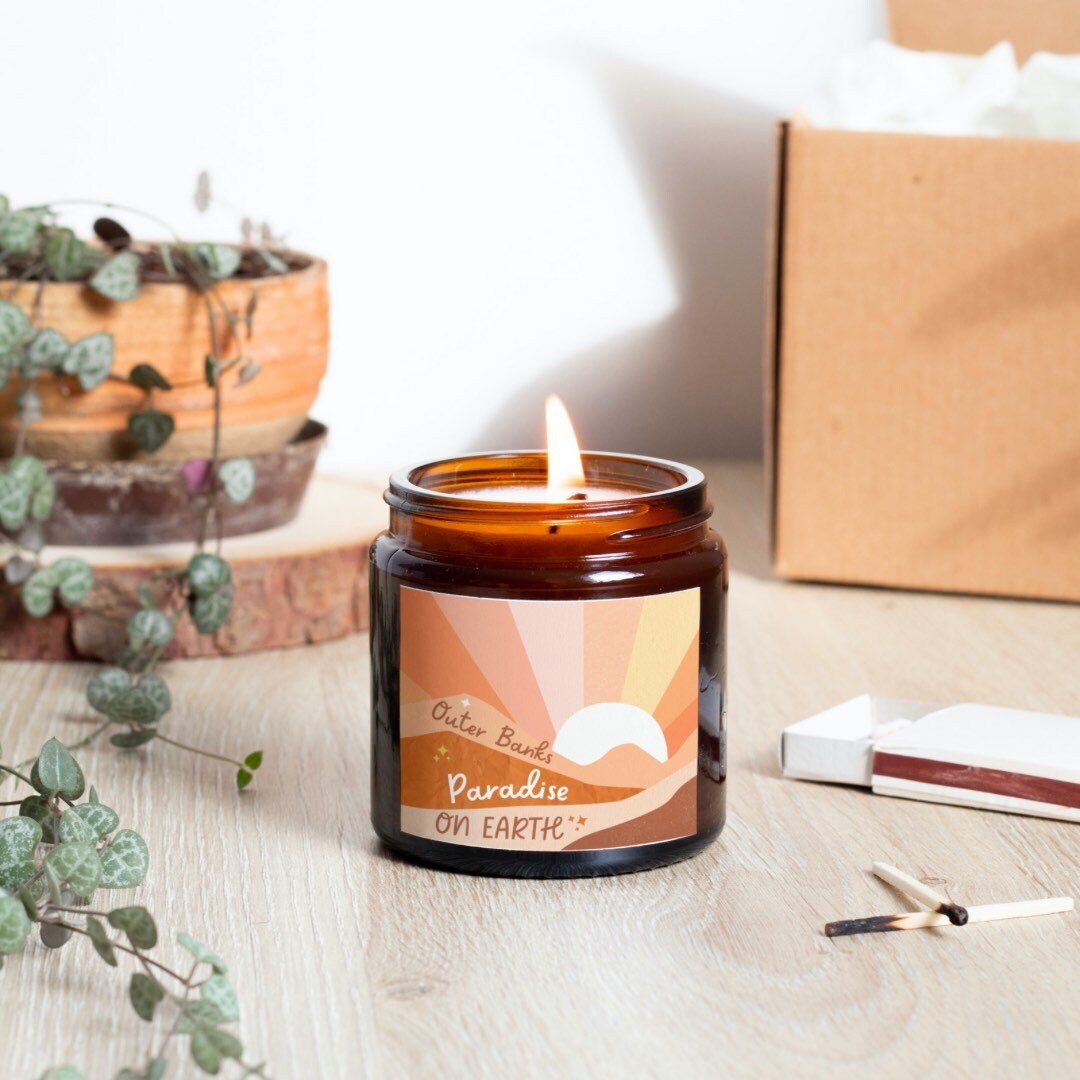 Outer Banks Amber Jar Candle | OBX, Pogue Life, P4L, OBX North Carolina ...