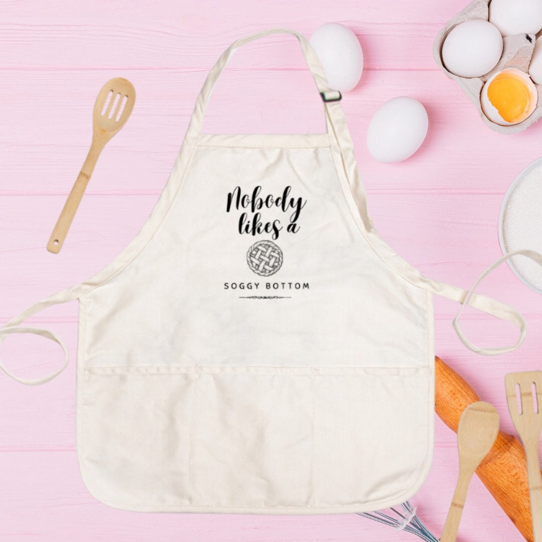 GBBO Nobody Likes A Soggy Bottom Apron | Great British Bake-off, Paul ...