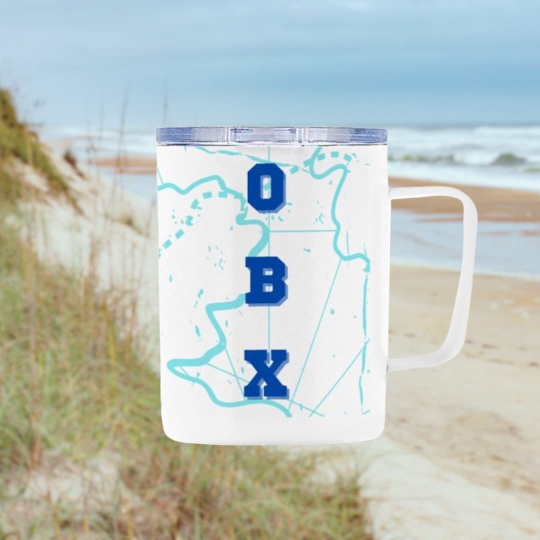 OBX Outer Banks Travel Mug Pogue Life, P4L, OBX North Carolina, Outer ...