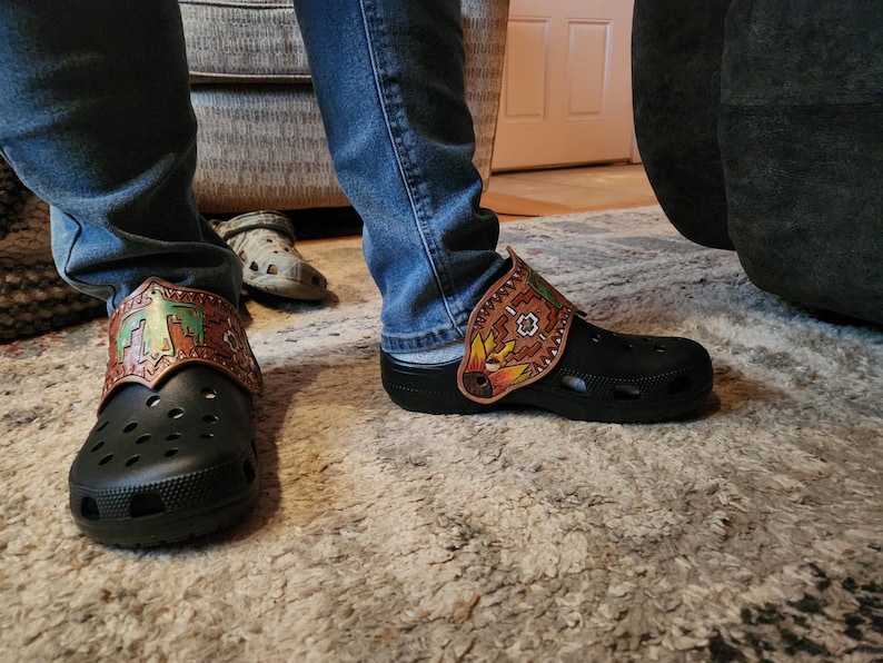 Custom Leather Croc Straps: Made to Order - Etsy