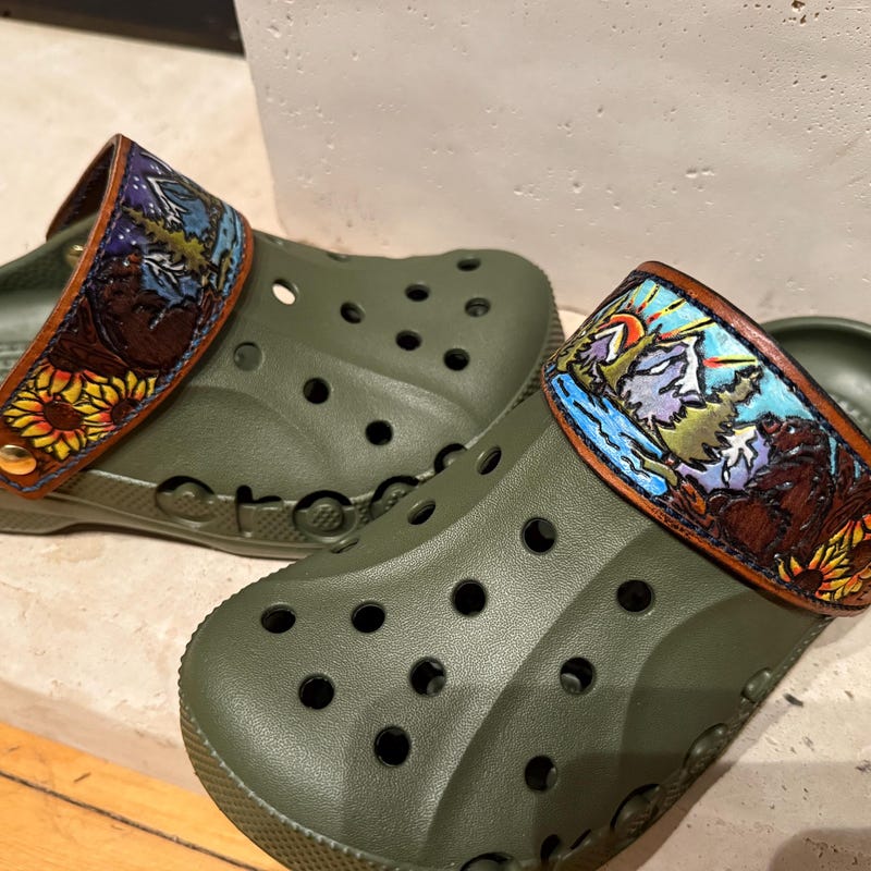 Custom Made Crocs - Etsy