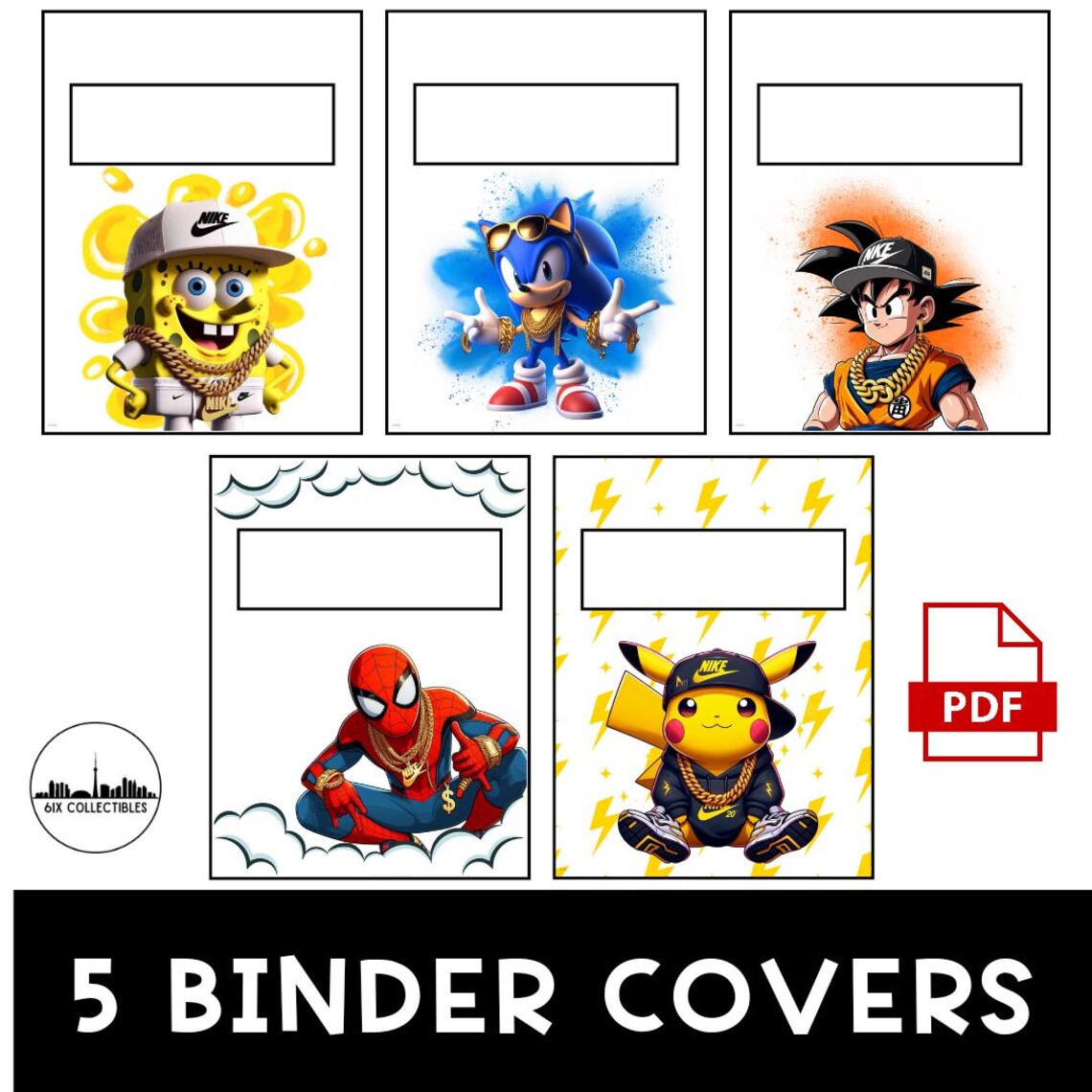 Printable Binder Covers | Binder Covers for Boys | Binder Organization ...
