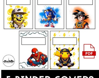 Printable Binder Covers | Binder Covers for Girls | Binder Organization ...
