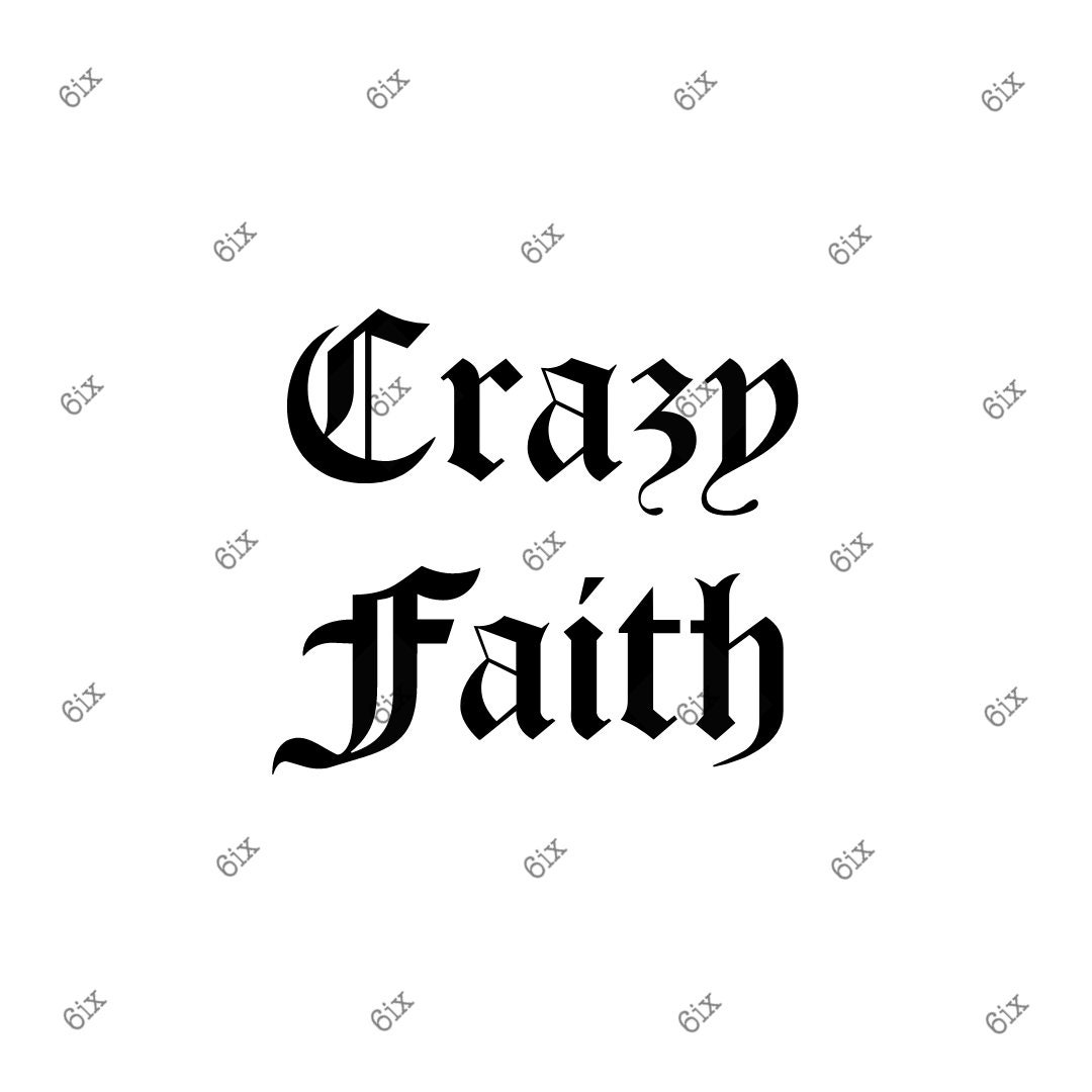 Crazy Faith | SVG PNG JPG | Christian Svg | Bible Verse | Printable | T ...