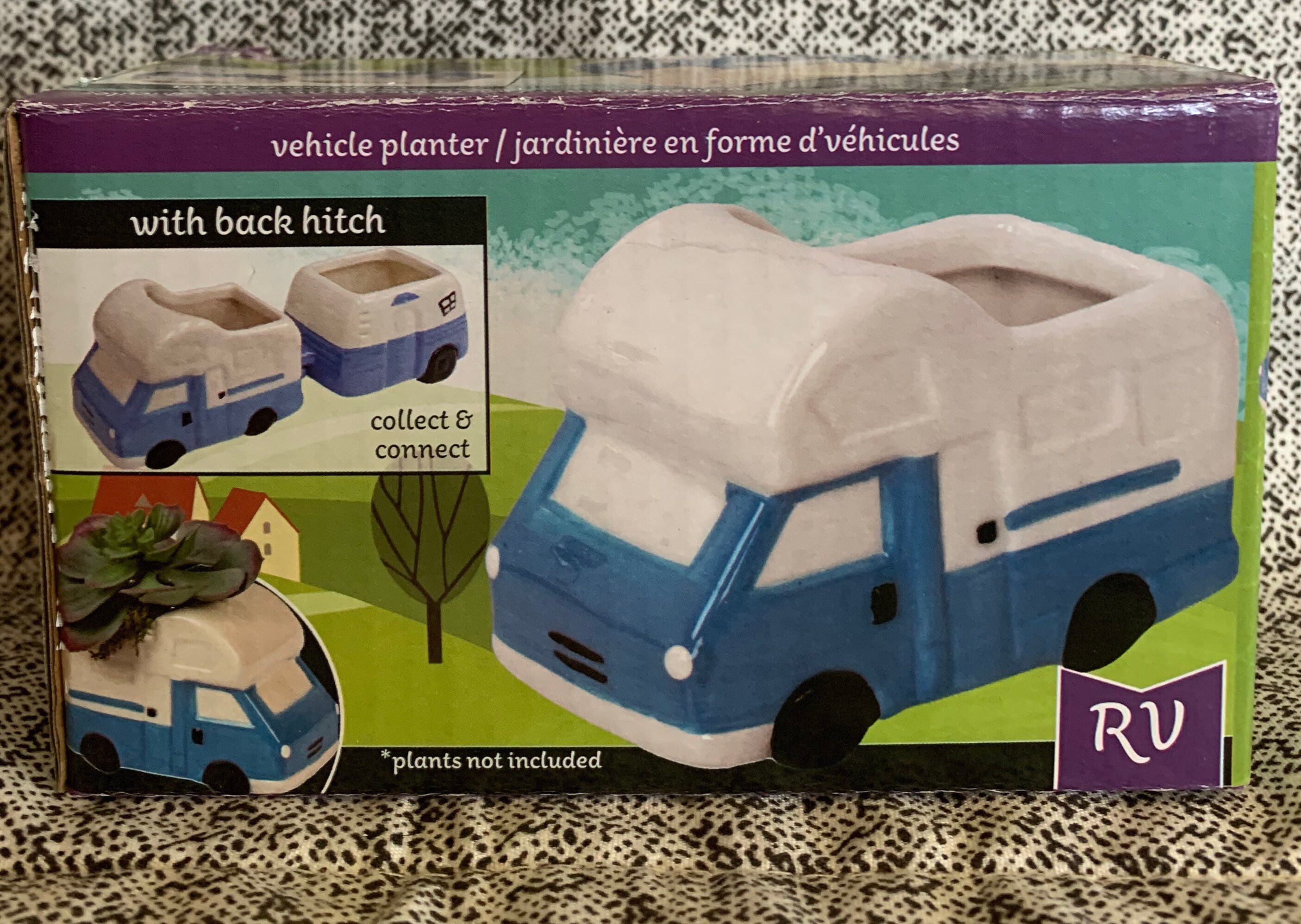 RV Camper Vehicle Planter - Etsy