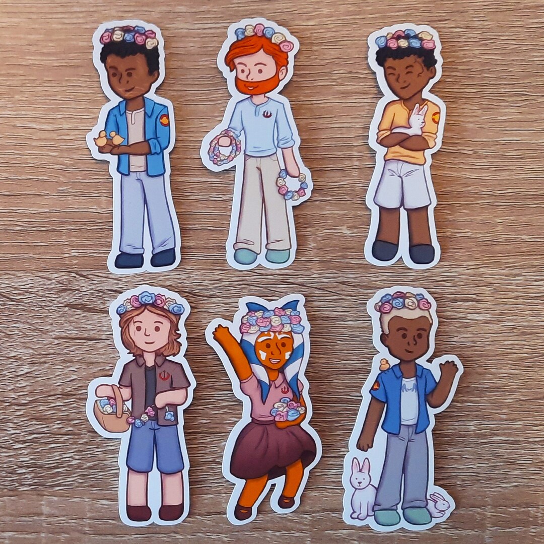 Clone Wars Spring Stickers - Etsy