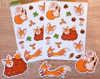 Bullet Journal, Bujo , Monatslayout , Fox , Fuchs, Sticker - Etsy.de
