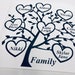 Family Tree Vinyl Decal: DIY Farmhouse Frame, Photo Box - Etsy UK