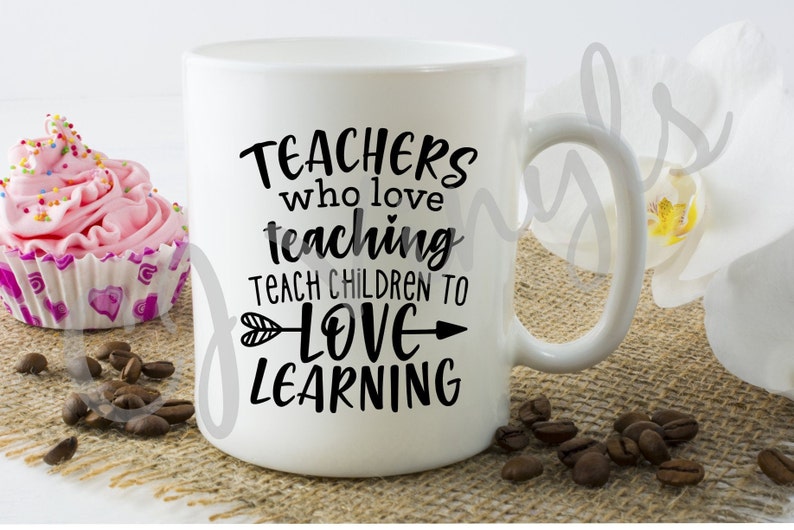 Teachers Who Love Teaching Vinyl Decal Sticker for Light/water - Etsy