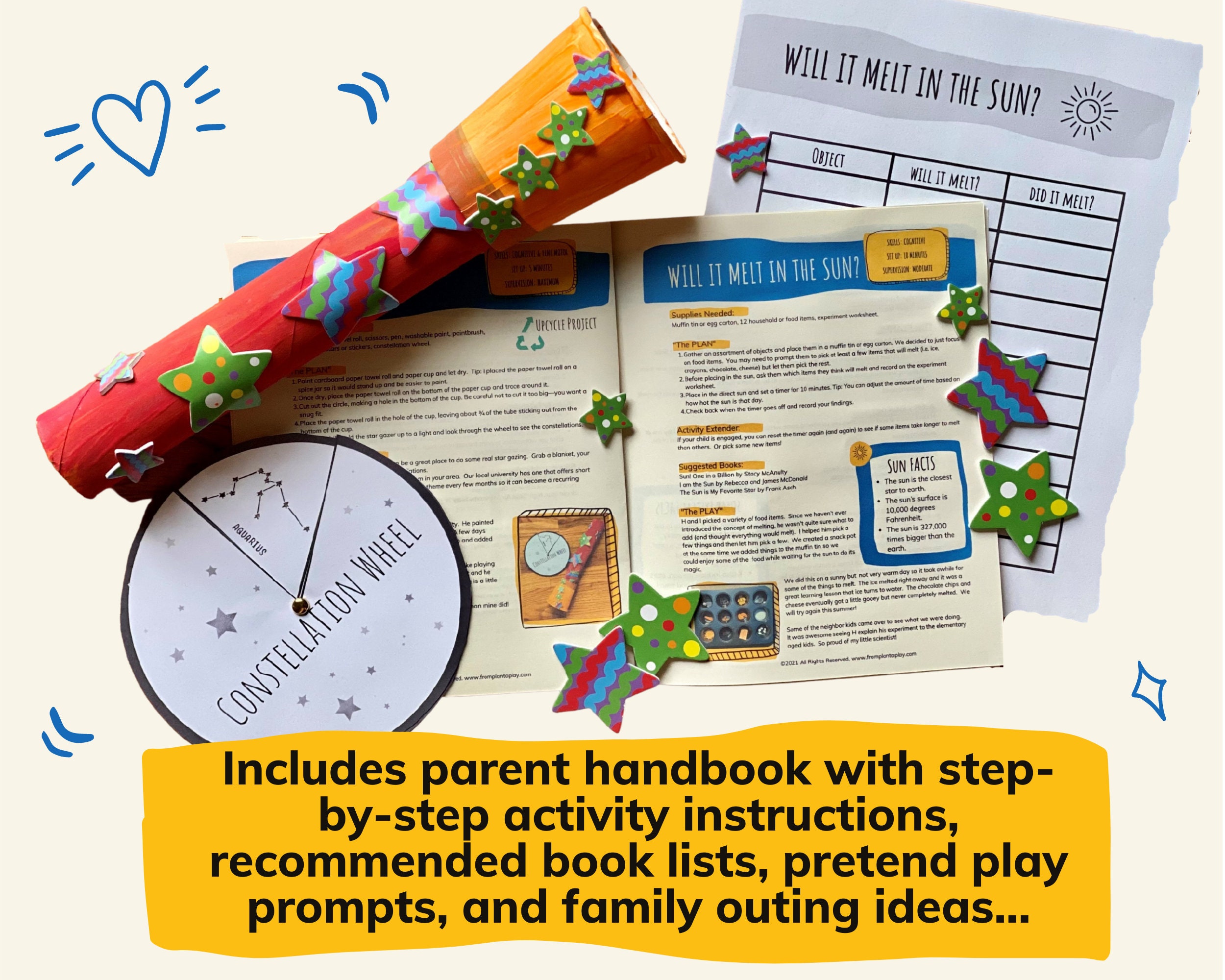 Preschool Activity Kit, Space Theme, Preschool Curriculum, Kids ...