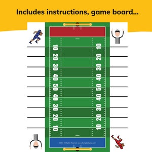 Football Counting Game for Kids, Preschool Football Game, Preschool ...