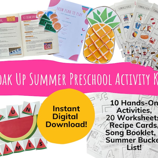 Preschool Curriculum - Etsy