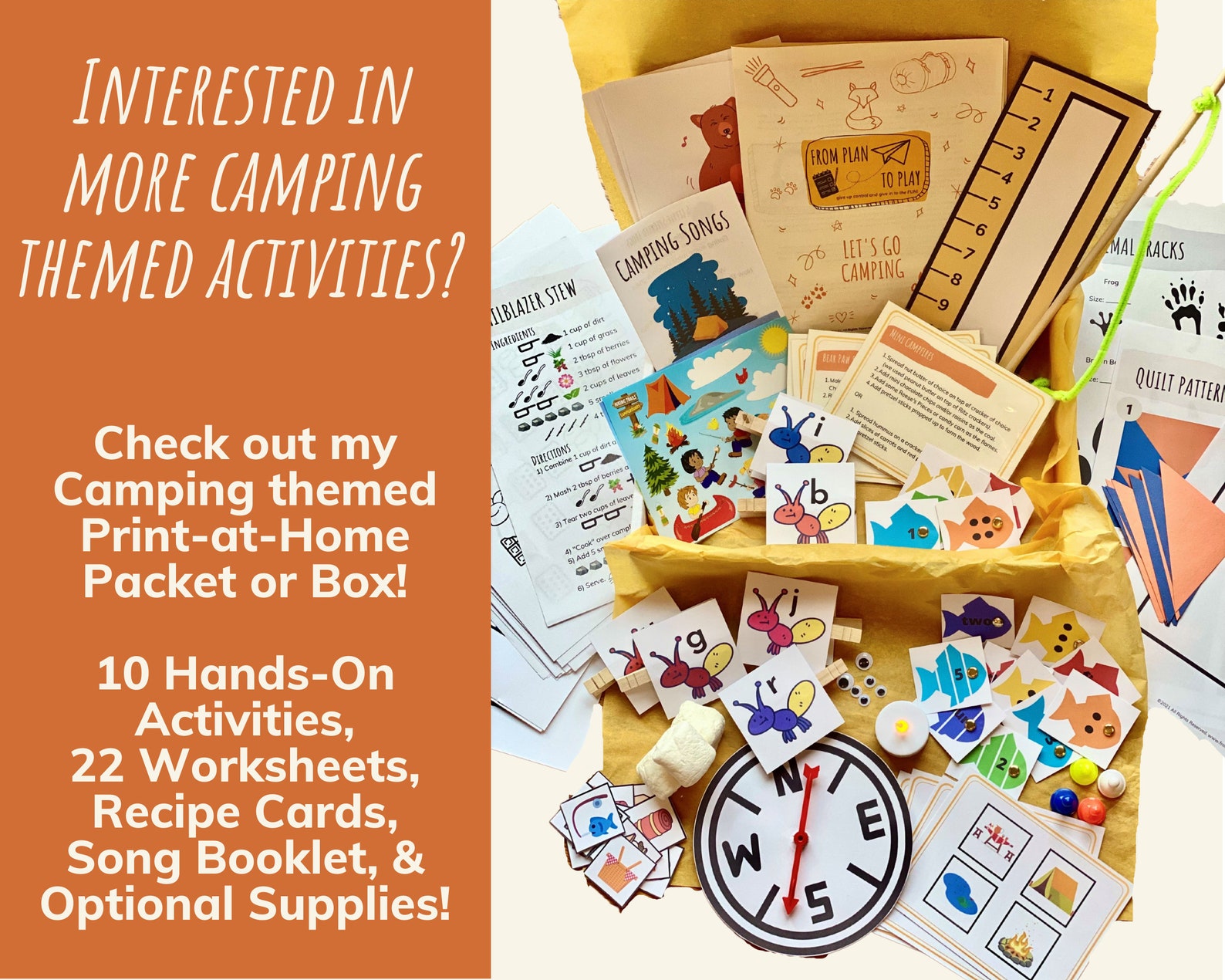 Compass Directions Game for Preschoolers and Kindergarteners, Early ...