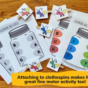 Letter Matching Activity, Preschool Activities, Pre-k Activities, Fine ...