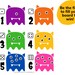Counting Game for Preschool, Halloween Preschool Activity, Learn ...