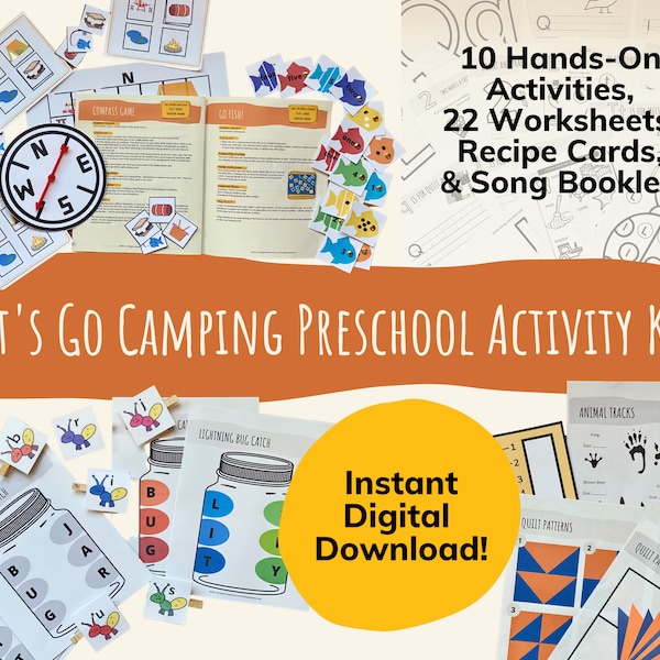 Preschool Activities Kits - Etsy