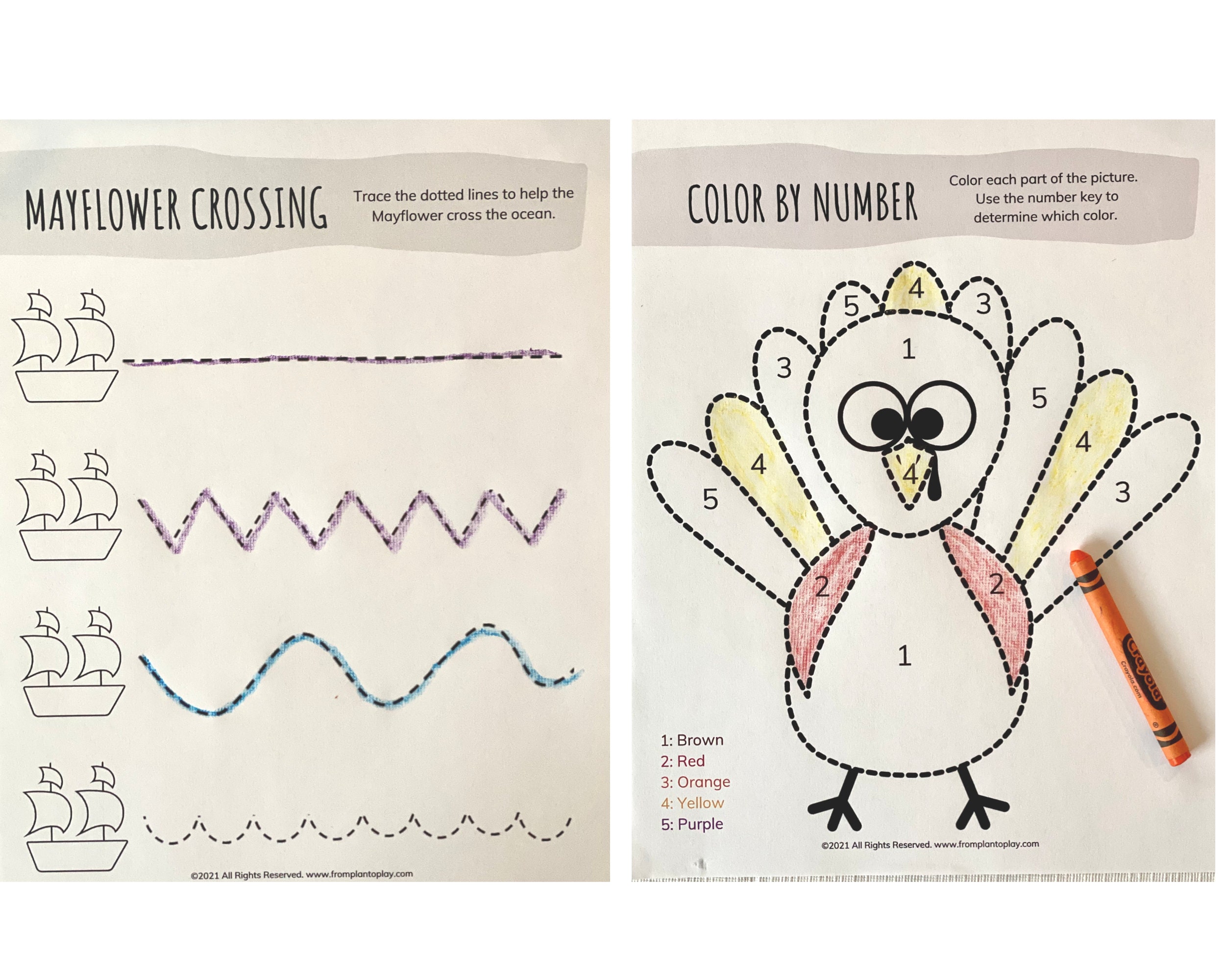 Thanksgiving Worksheets, Thanksgiving Preschool Printables, Preschool ...