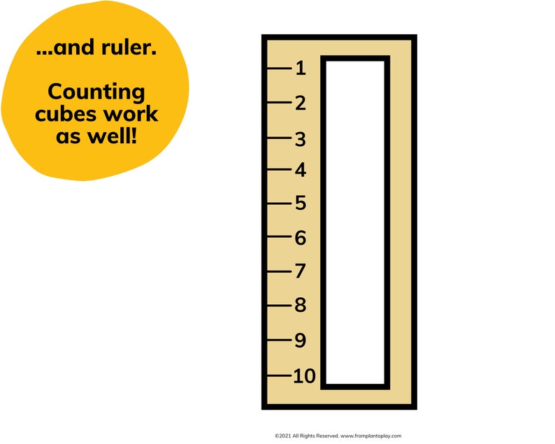 Measure Animal Tracks Activity for Preschool and Kindergarten ...