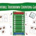 Football Counting Game for Kids Preschool Football Game - Etsy