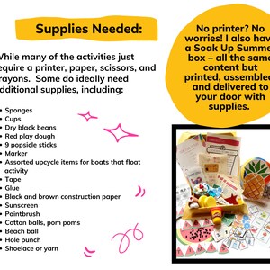 Summer Preschool Activity Kit Preschool Curriculum Kids - Etsy