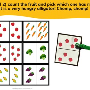 Count and Clip Cards, Numbers 1-9, Montessori Math, Preschool Counting ...