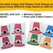 Shapes and Colors Card Games, Pilgrim Hats, Learn Colors, Learn Shapes ...
