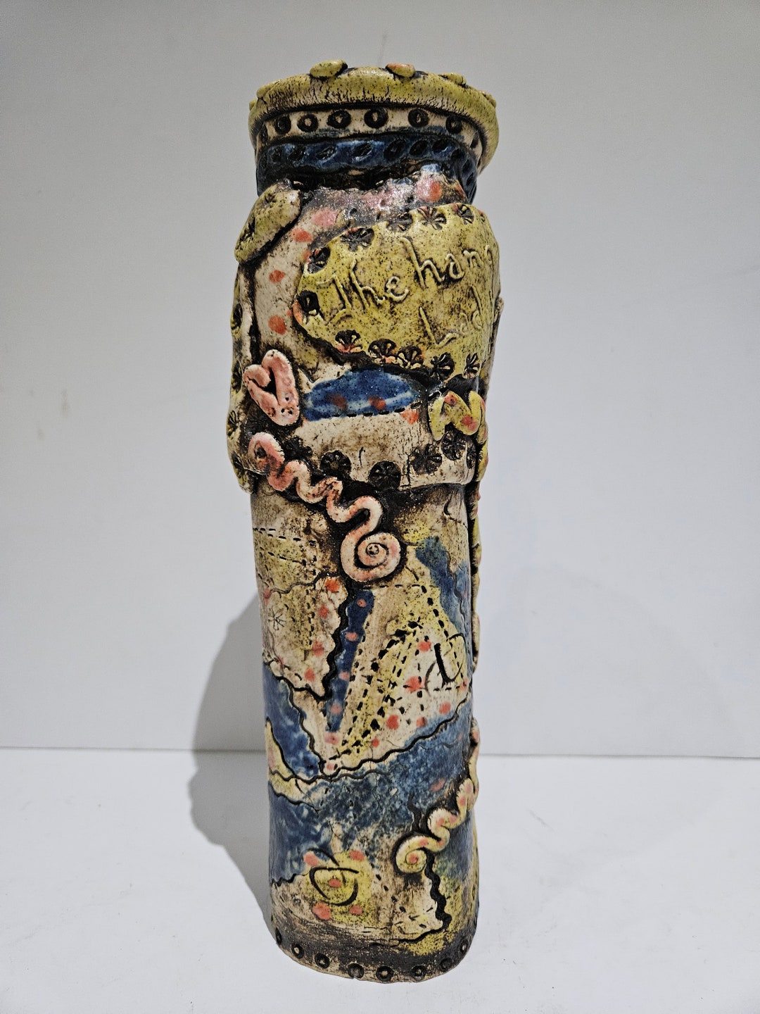 Vintage Late 20th Century Studio Pottery the Hanging Lady Studio Art ...