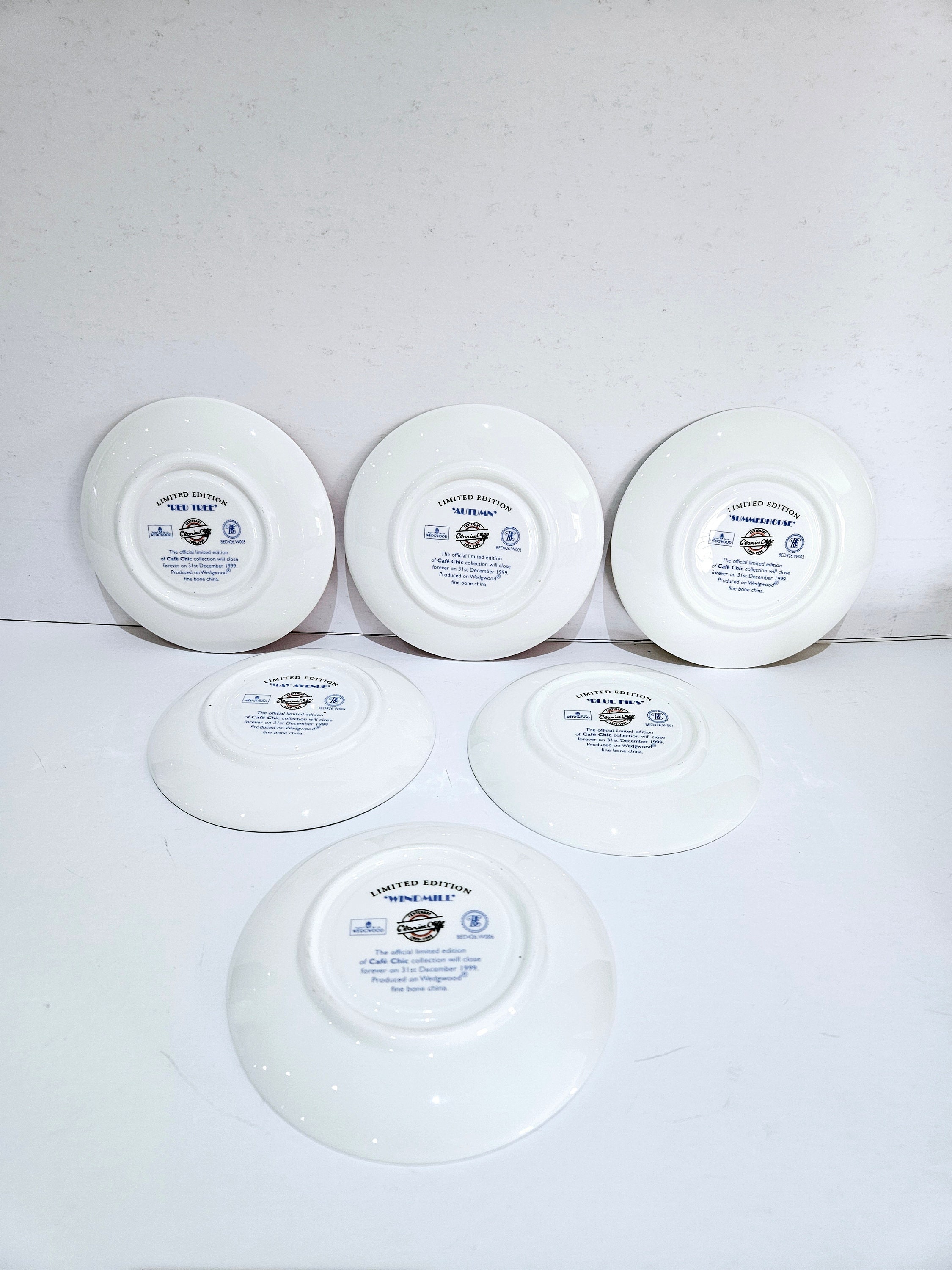 6 X Clarice Cliff Limited Edition Cafe Chic Coffee Cans Cups & Saucers COA and Boxed - Etsy UK