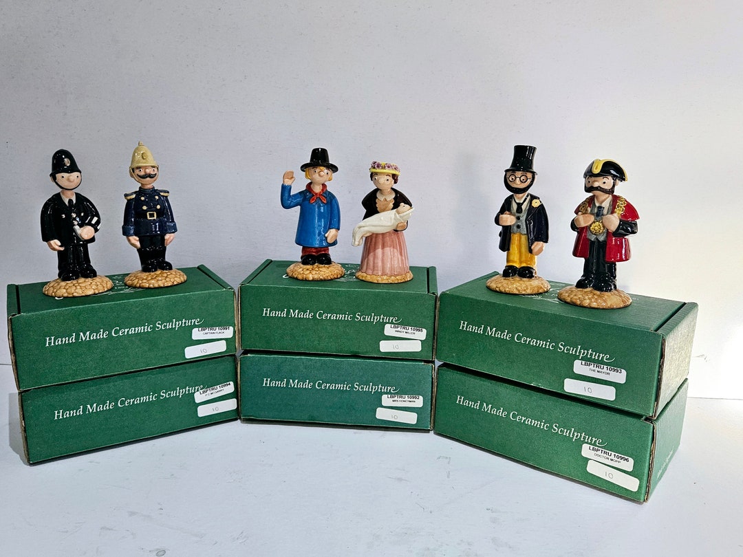 6 X Limited Edition Original Beswick Trumpton Camberwick Green ...