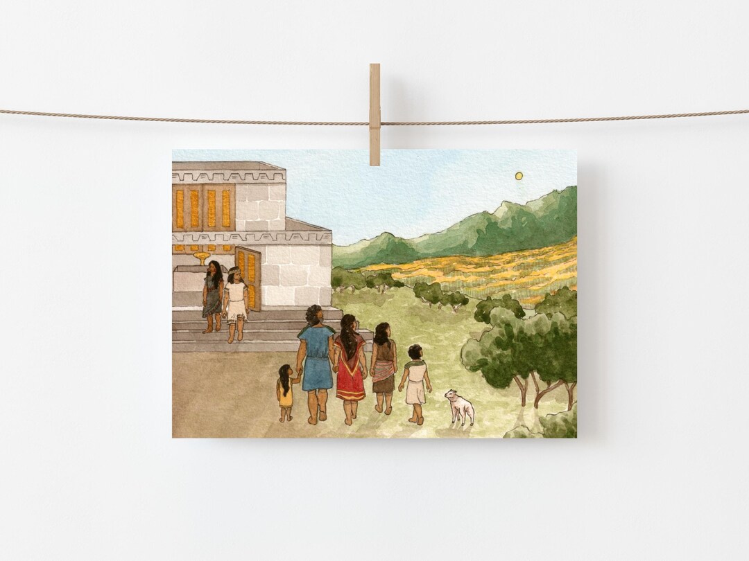 Nephites at the Time of Jarom Fine Art Print No. 7 From looking Forward ...